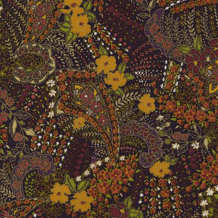 Robert Kaufman Fabrics: EDJM-6501-163 SPICE from Bohemian Rhapsody