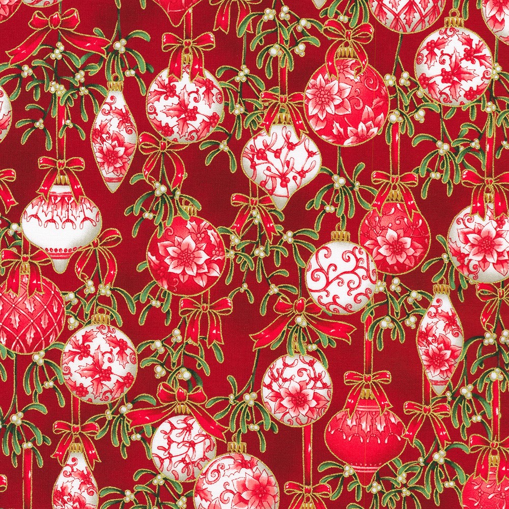 Robert Kaufman Fabrics: SRKM-22287-113 CRANBERRY from Holiday Flourish ... Robert Kaufman Fabrics: SRKM-22287-113 CRANBERRY from Holiday Flourish ...