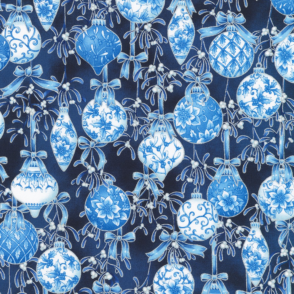 Robert Kaufman Fabrics: SRKM-22287-9 NAVY from Holiday Flourish-Festive ... Robert Kaufman Fabrics: SRKM-22287-9 NAVY from Holiday Flourish-Festive ...