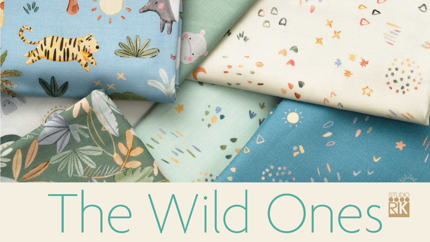 Robert Kaufman Fabrics: The Wild Ones: Cotton Quilting Fabric